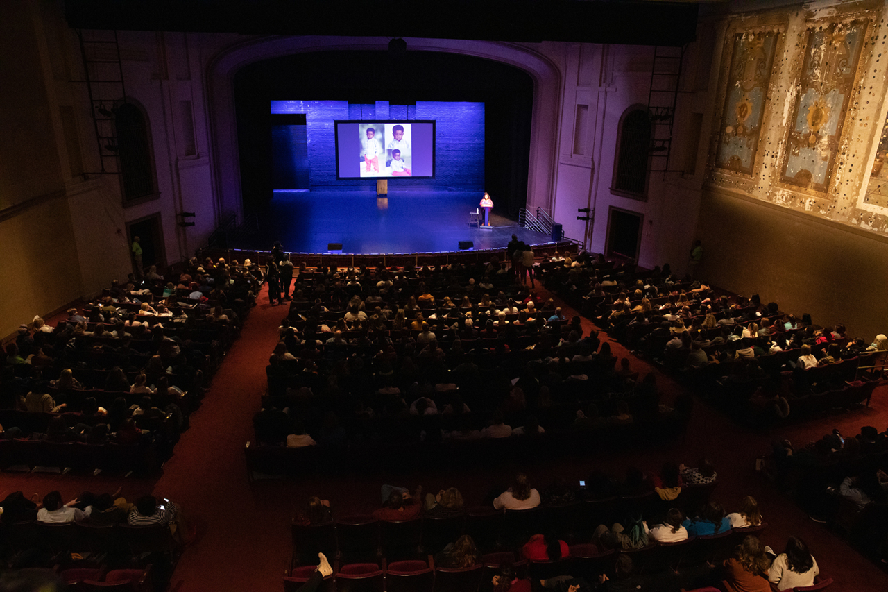 Author Angie Thomas Encourages Students to 'Speak Up and Speak Out'