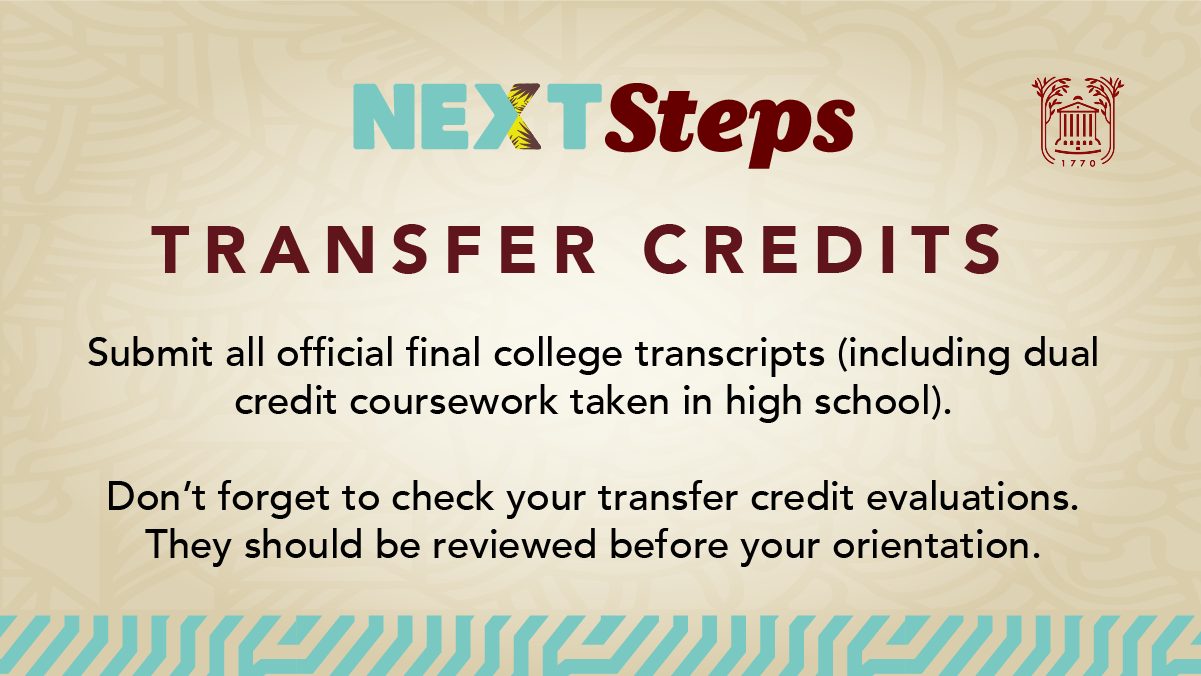 You've Been Accepted at CofC: Here's What to do Next